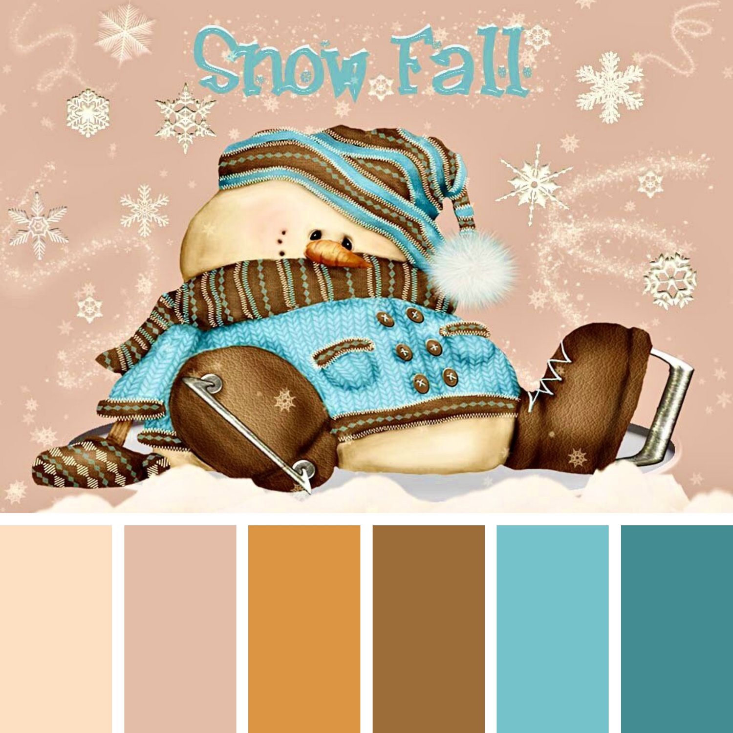 Solve Snow Fall (Medium) jigsaw puzzle online with 100 pieces