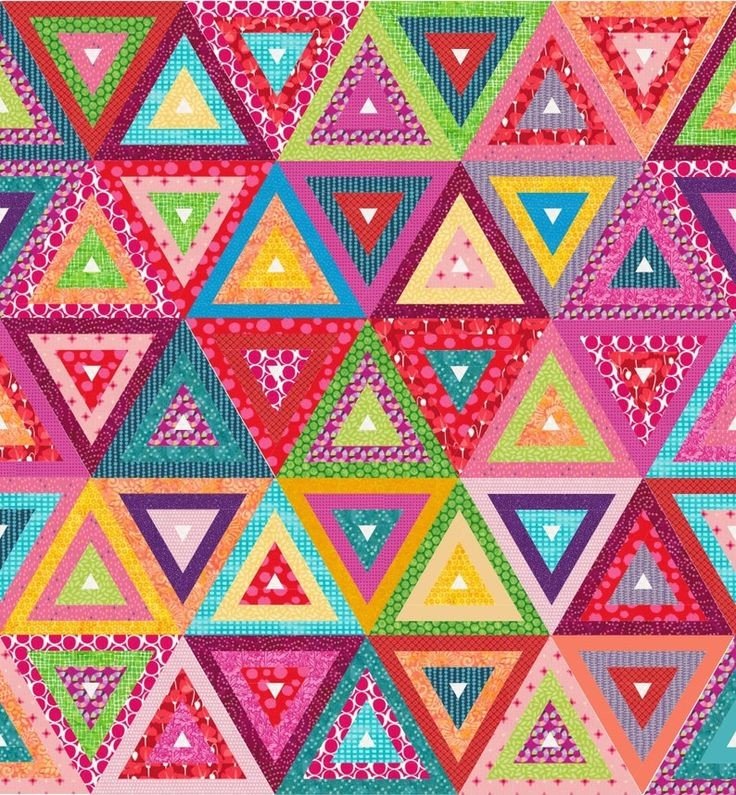 Solve Psychedelic Pyramids jigsaw puzzle online with 72 pieces