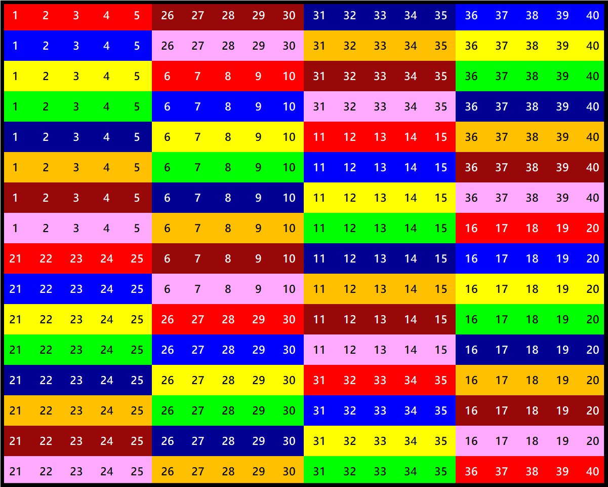 Solve Number 1511 escalated stripes 320 jigsaw puzzle online with 320 ...