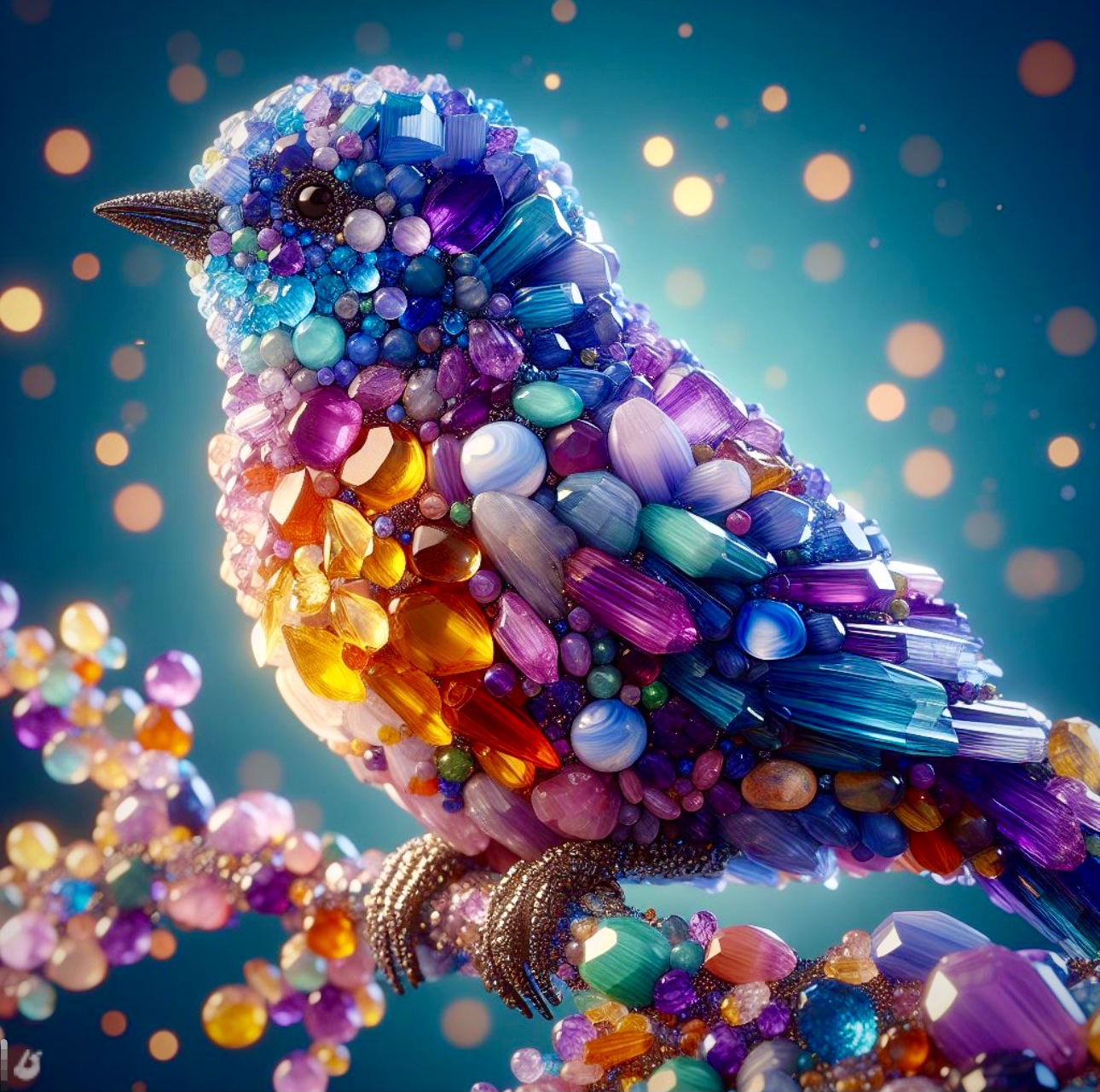 Solve Little Gold Feet jigsaw puzzle online with 100 pieces