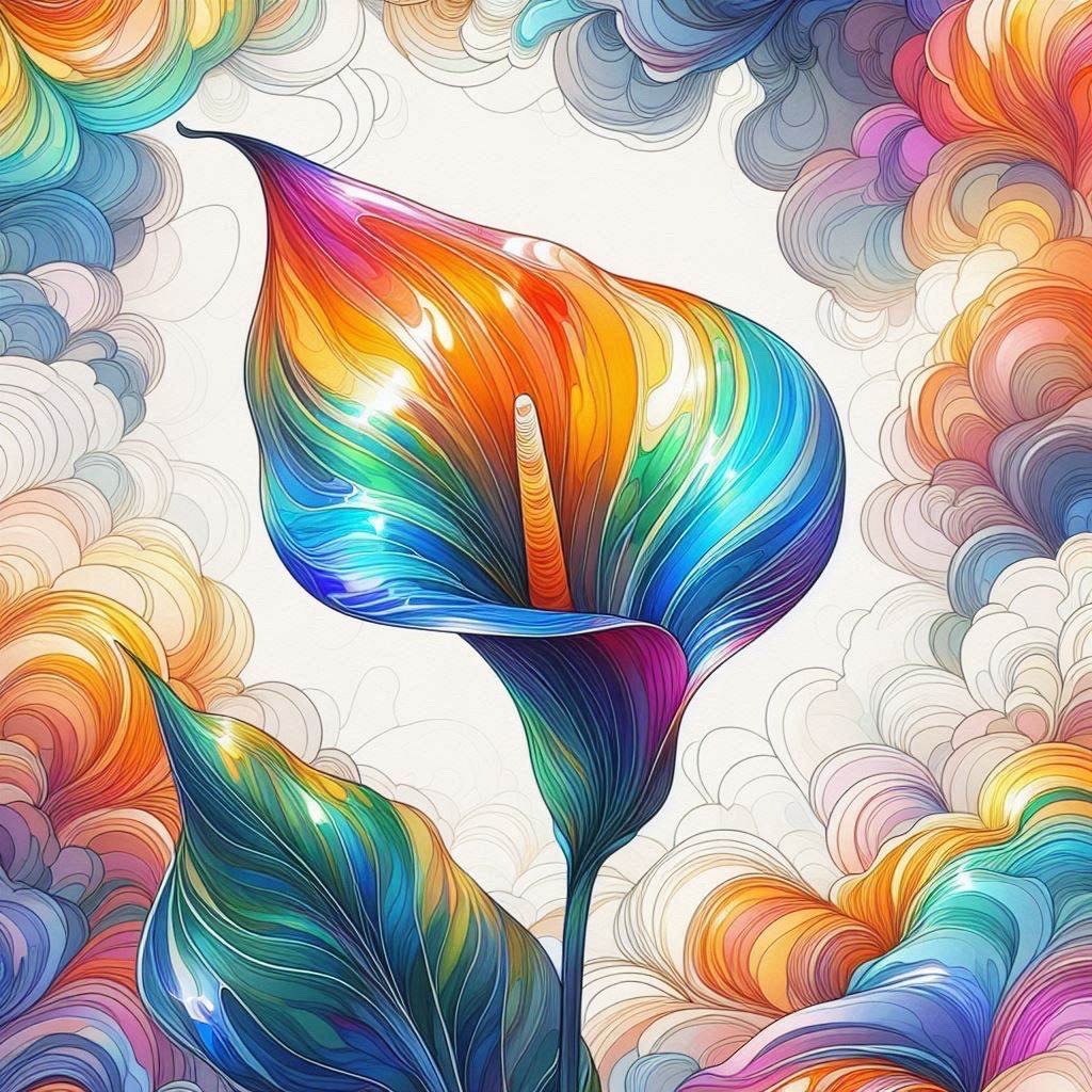 Solve Call a Lily a Lily! jigsaw puzzle online with 64 pieces