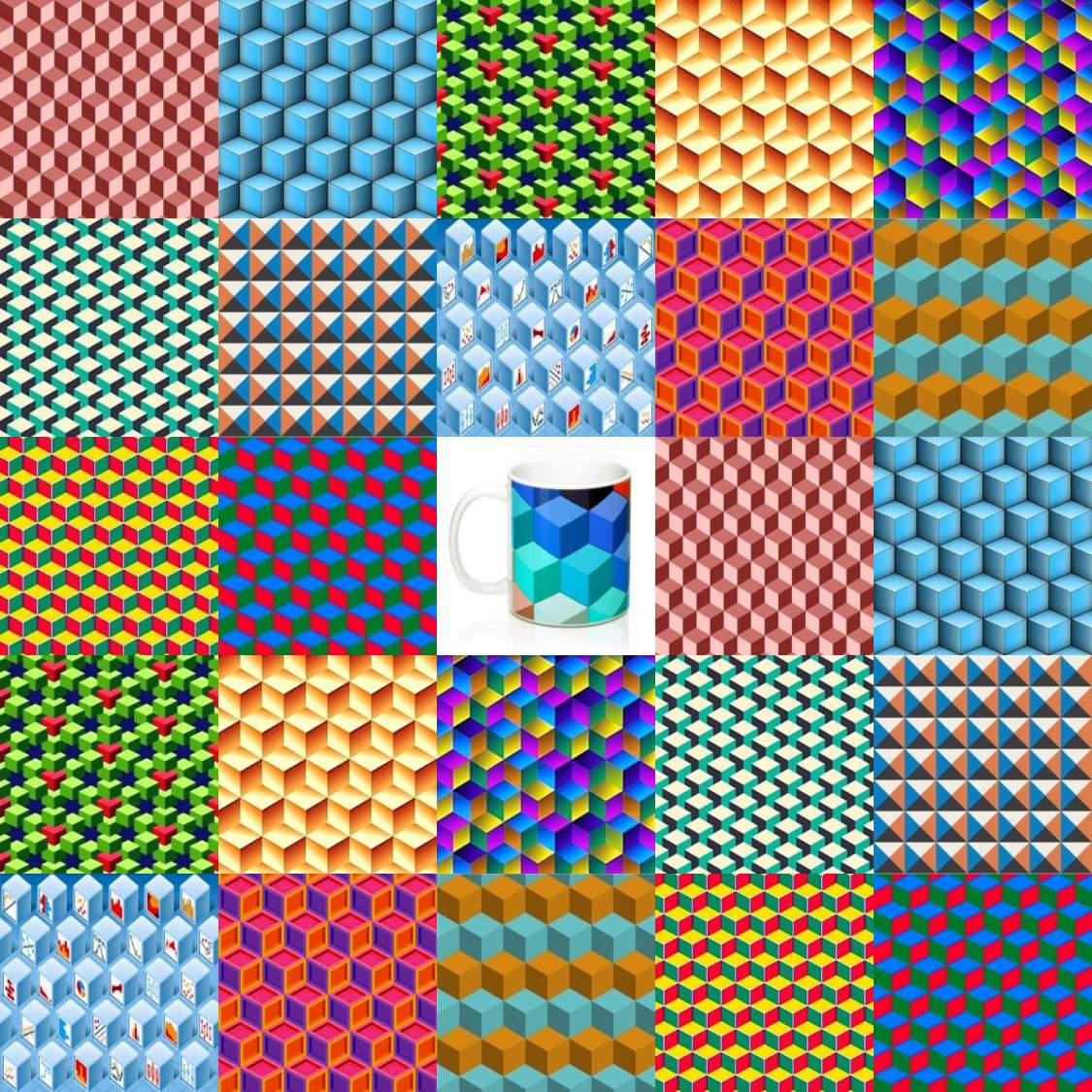 Jigsaw Puzzle | Cubes Challenger 269a | 49 pieces | Jigidi