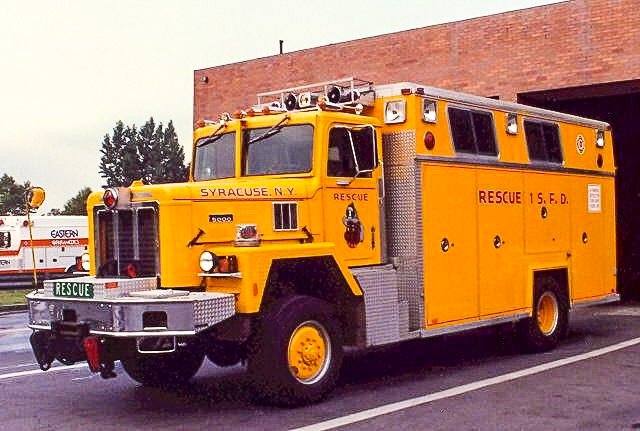 Solve Fmr Syracuse FD Rescue 1's 1981 International Paystar 5000 ...