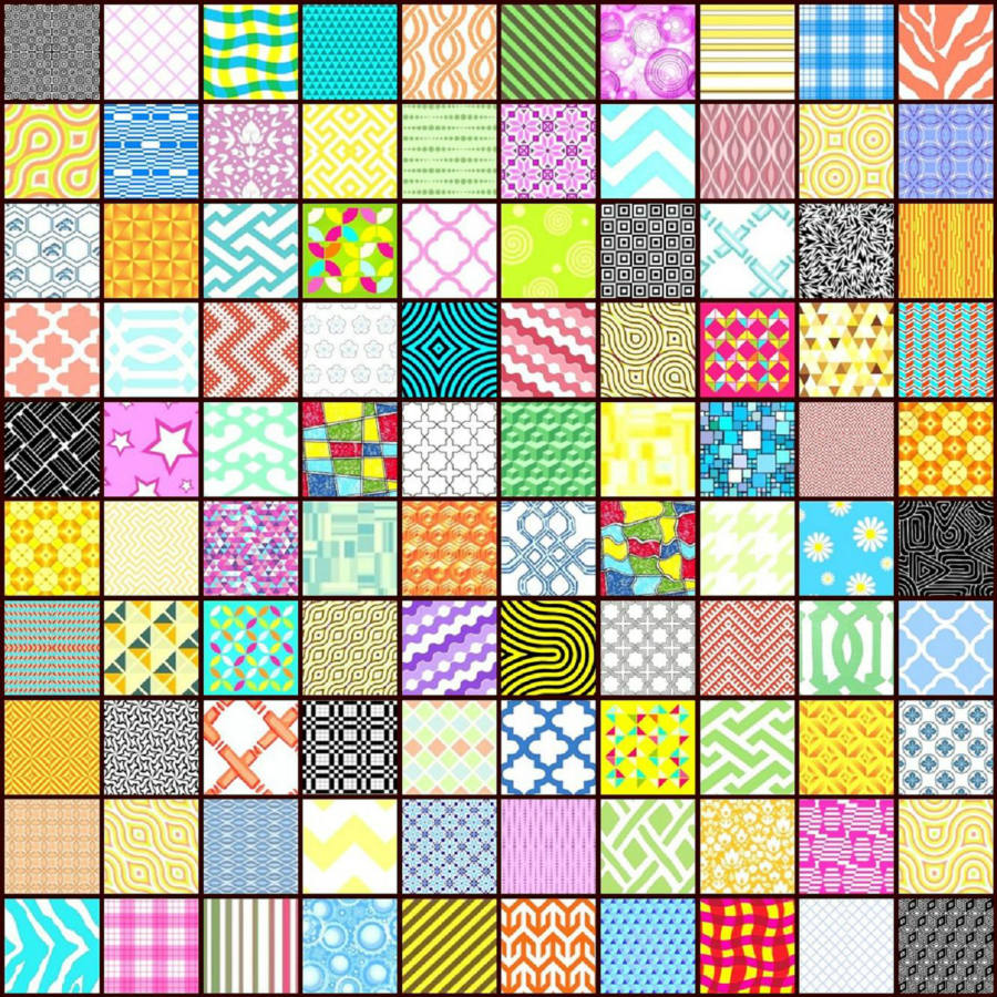 Solve Friday patterns jigsaw puzzle online with 49 pieces