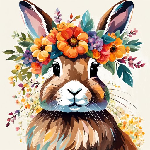 Solve Bunny jigsaw puzzle online with 9 pieces