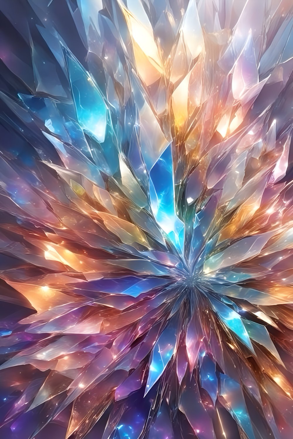 Solve Colored prism jigsaw puzzle online with 400 pieces