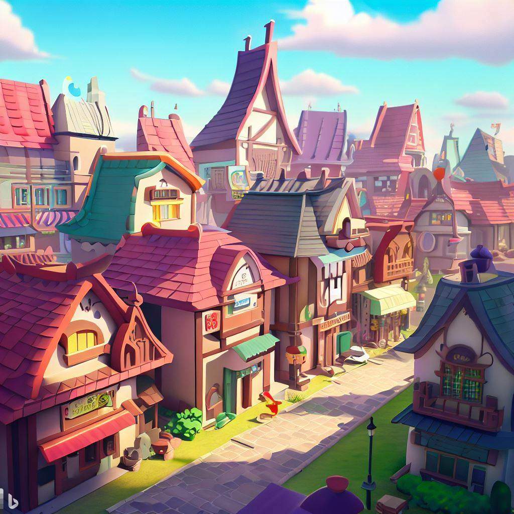 Solve Village jigsaw puzzle online with 169 pieces