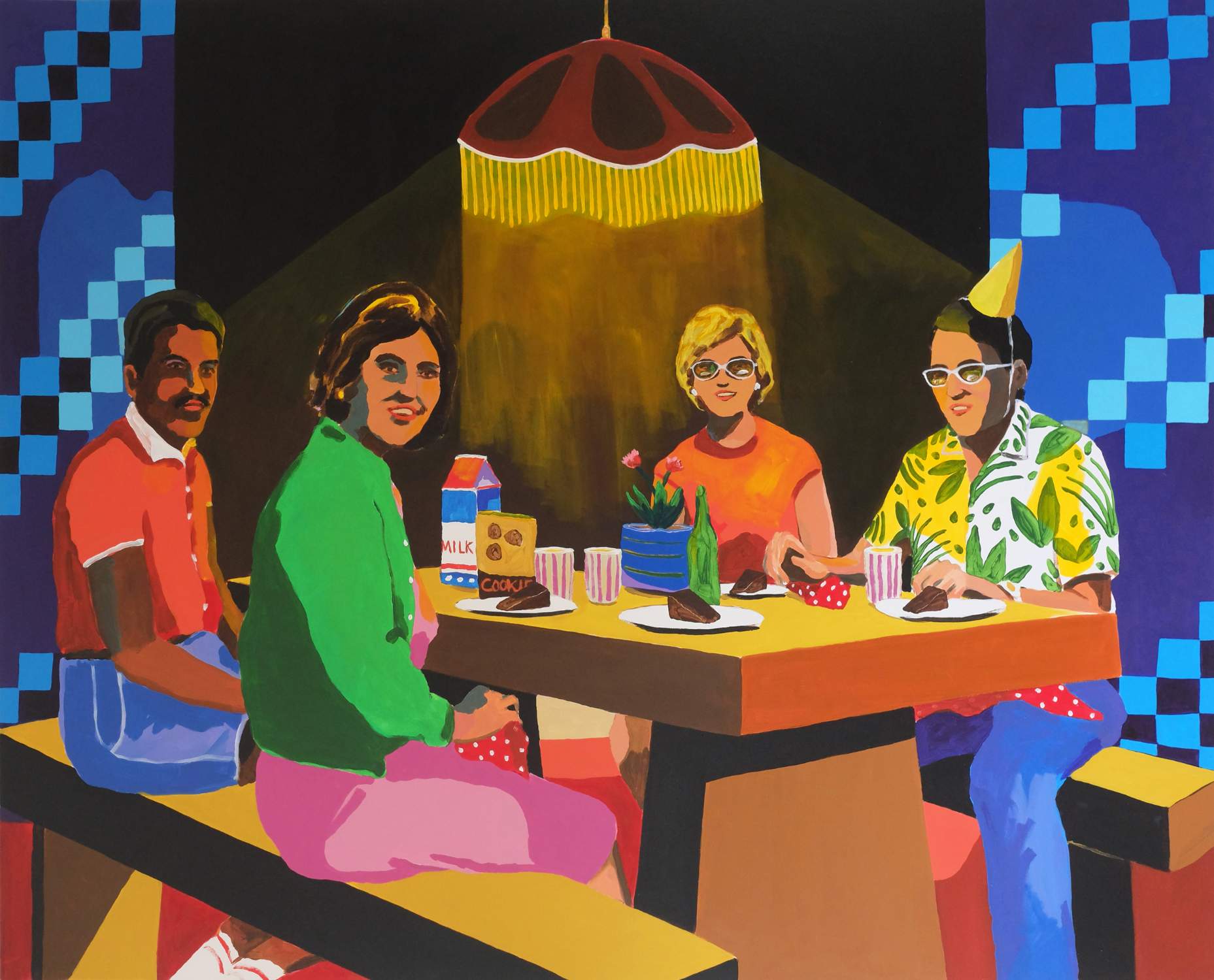 Solve Paper Plates and Chocolate Cake jigsaw puzzle online with 270 pieces