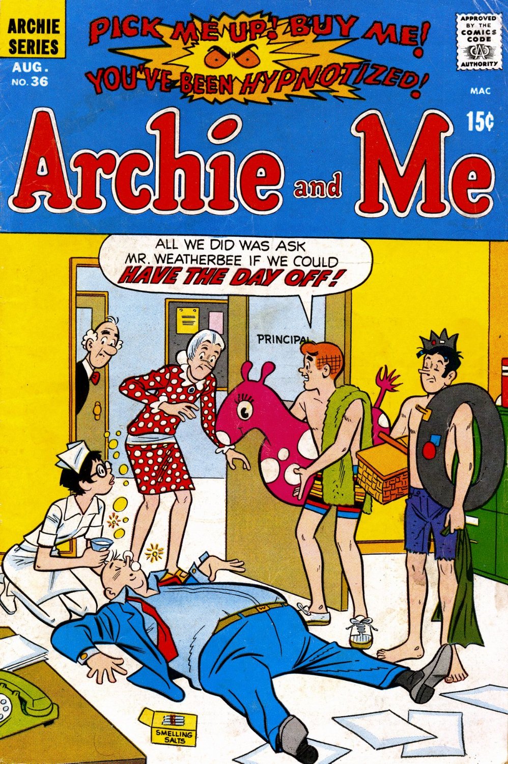 Solve Archie & Me (Aug 1970) jigsaw puzzle online with 600 pieces