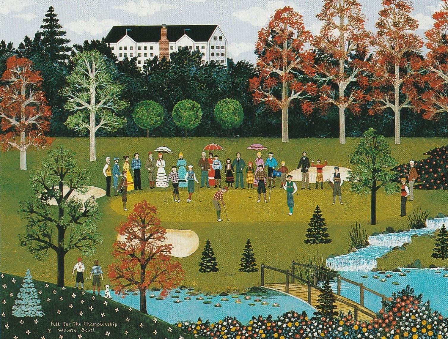 Solve Putt For The Win {Jane Wooster Scott} jigsaw puzzle online with ...