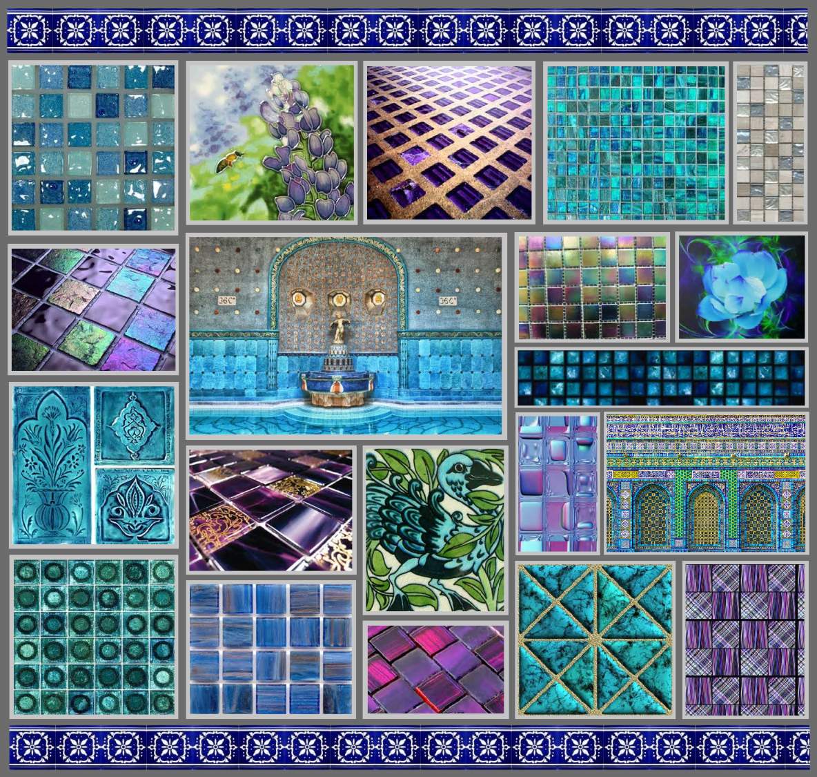 Solve More beautiful tiles jigsaw puzzle online with 81 pieces