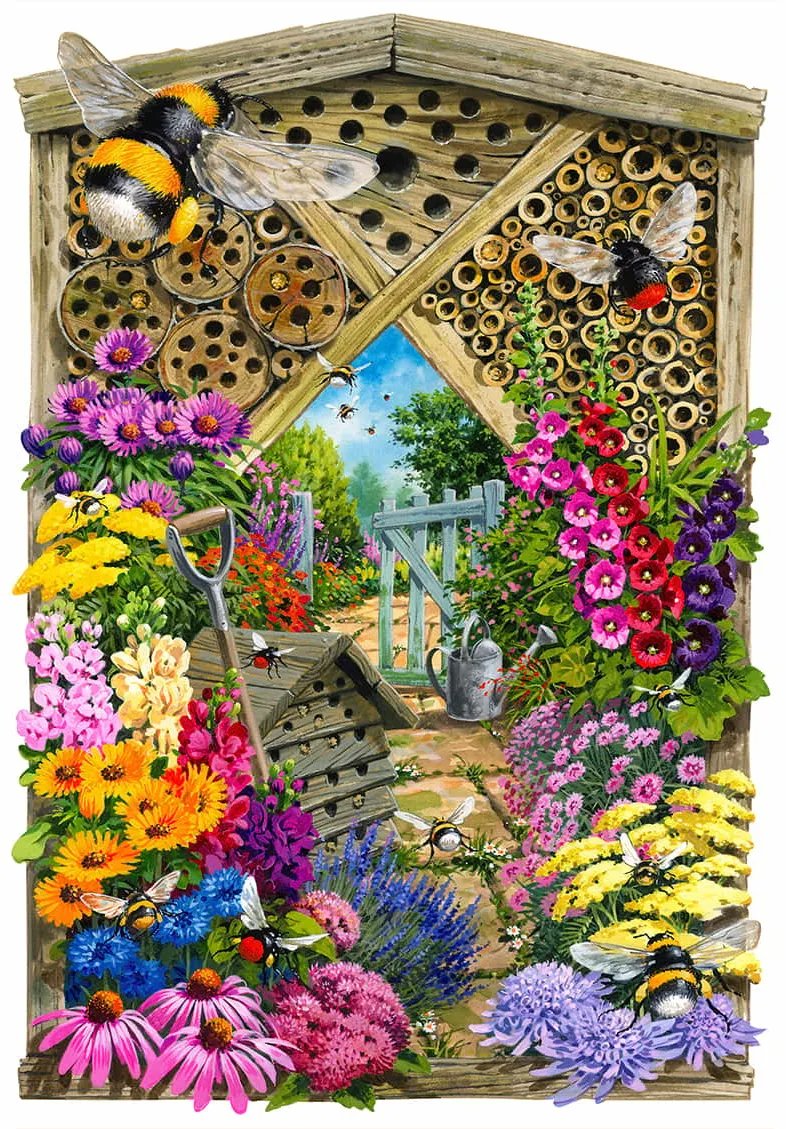 Solve _Bee_Hive jigsaw puzzle online with 234 pieces