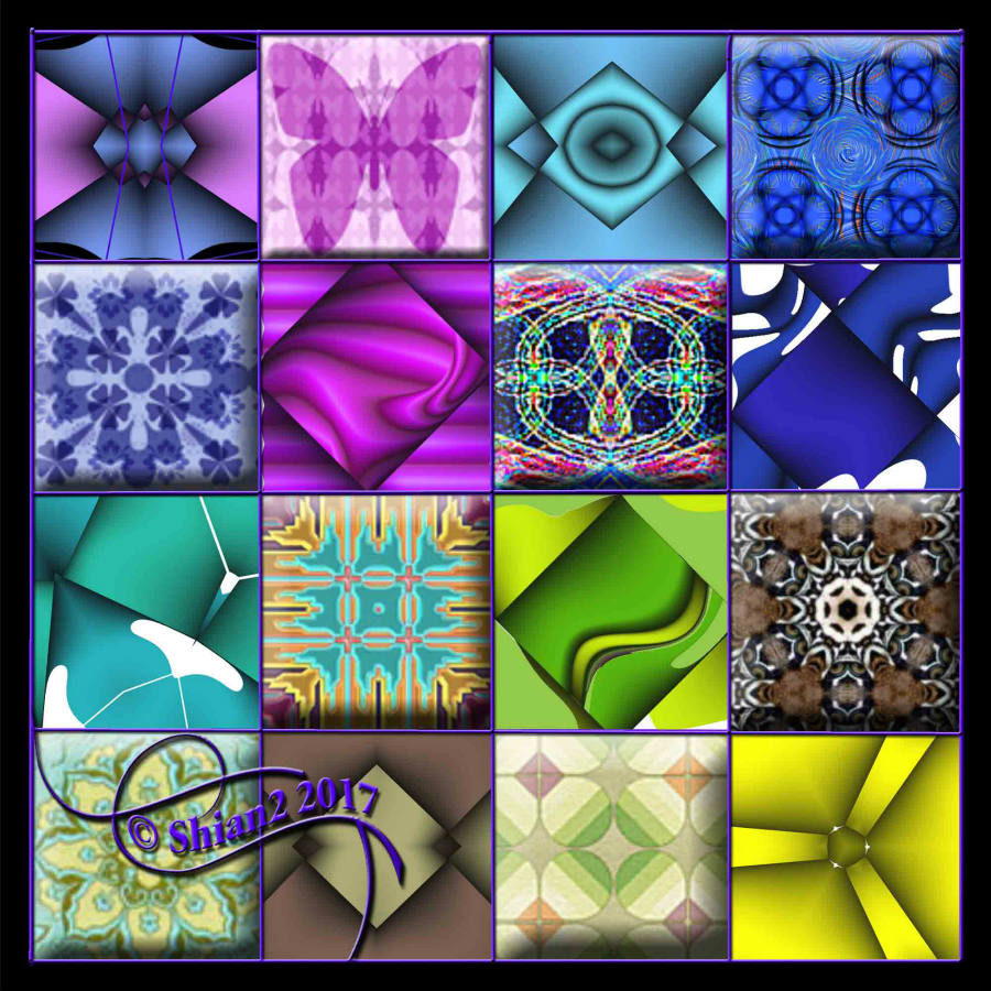 Solve Four x Four jigsaw puzzle online with 64 pieces