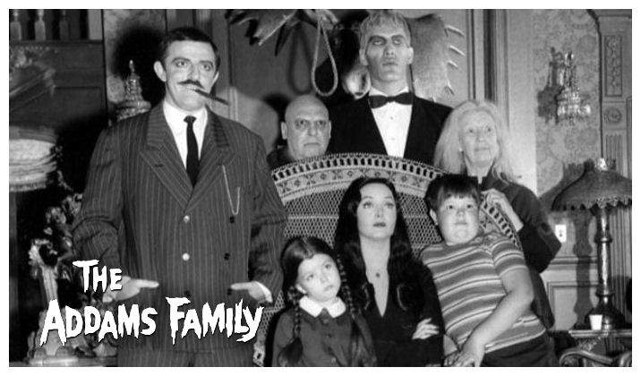 Solve The Addams Family jigsaw puzzle online with 28 pieces