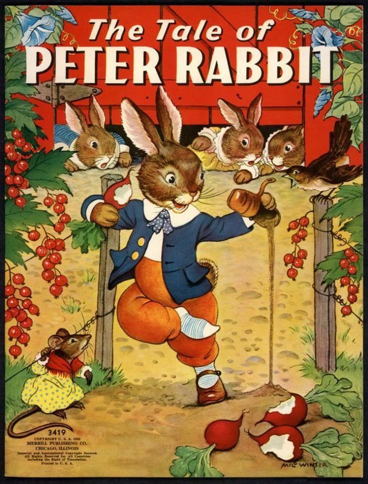 Solve The Tale Of Peter Rabbit jigsaw puzzle online with 108 pieces