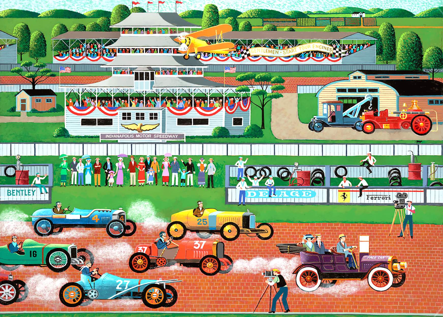 Solve Indy 500 jigsaw puzzle online with 150 pieces