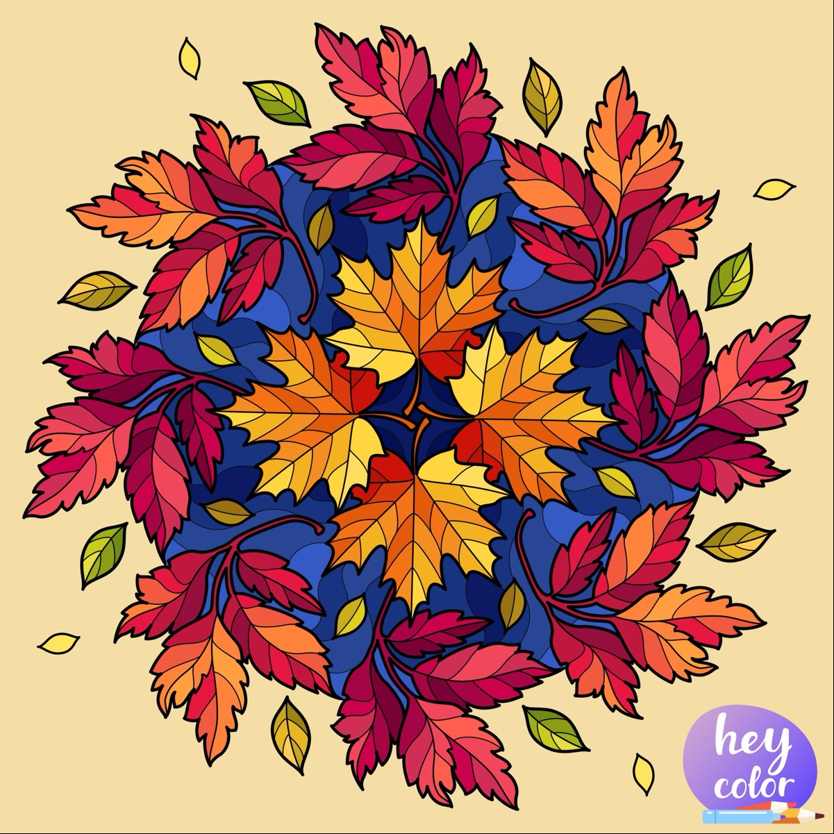 Jigsaw Puzzle | 225 pieces | Fall Wreath | Jigidi