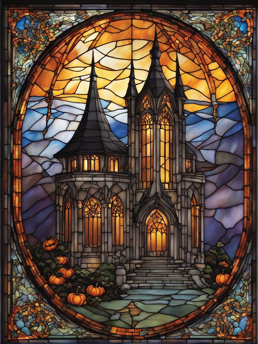 Solve Gothic House Jigsaw Puzzle Online With 63 Pieces