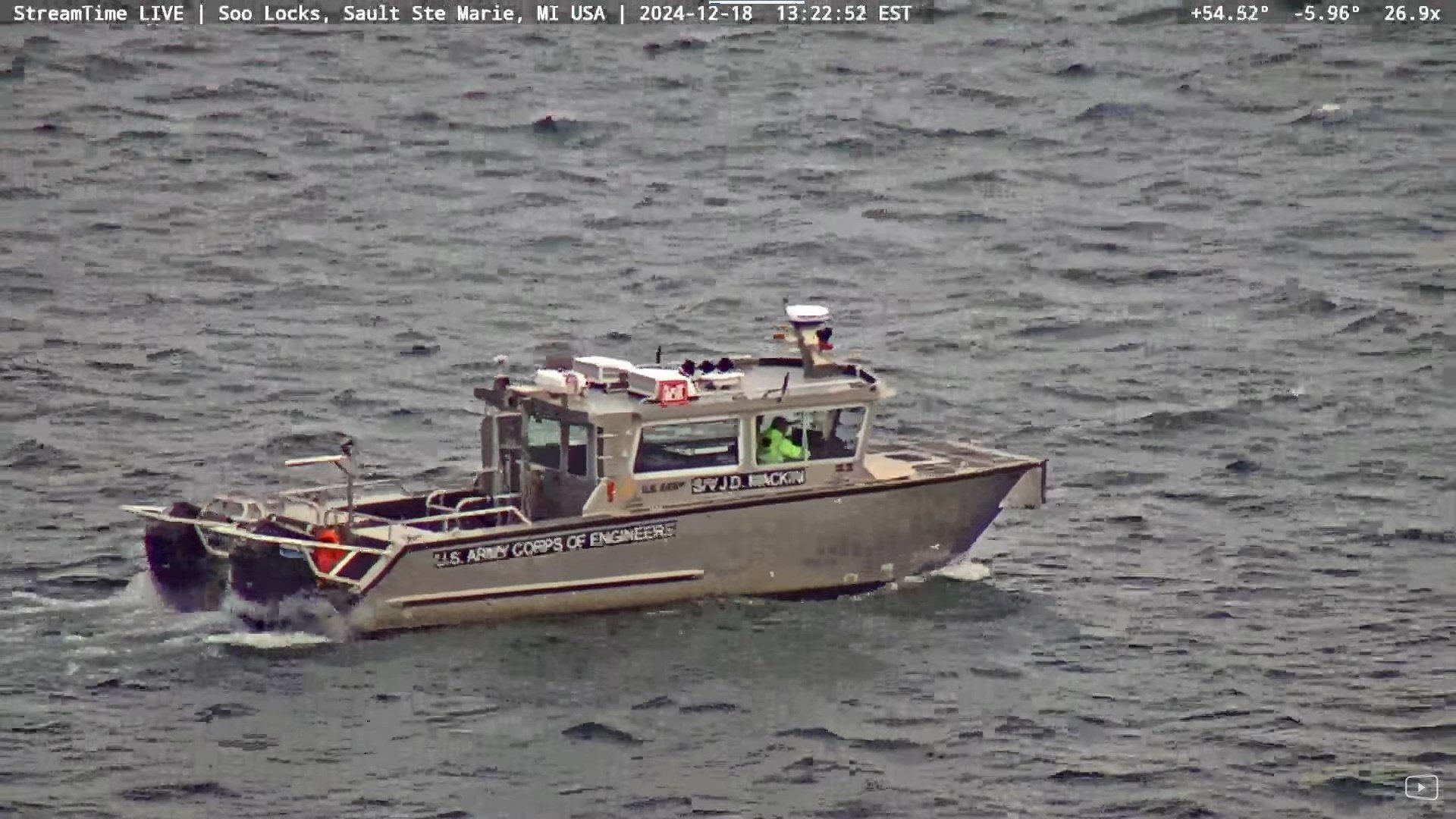 Solve USACE J.D. Mackin - US Army Corps of Engineers Survey Vessel - St ...