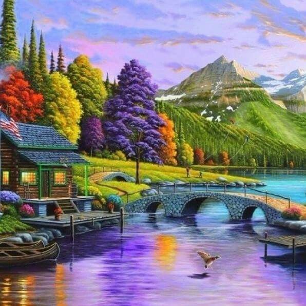 Solve Blue Tinged Sky jigsaw puzzle online with 81 pieces