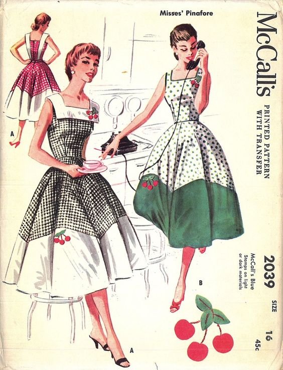 Solve Vintage Sewing Pattern jigsaw puzzle online with 108 pieces