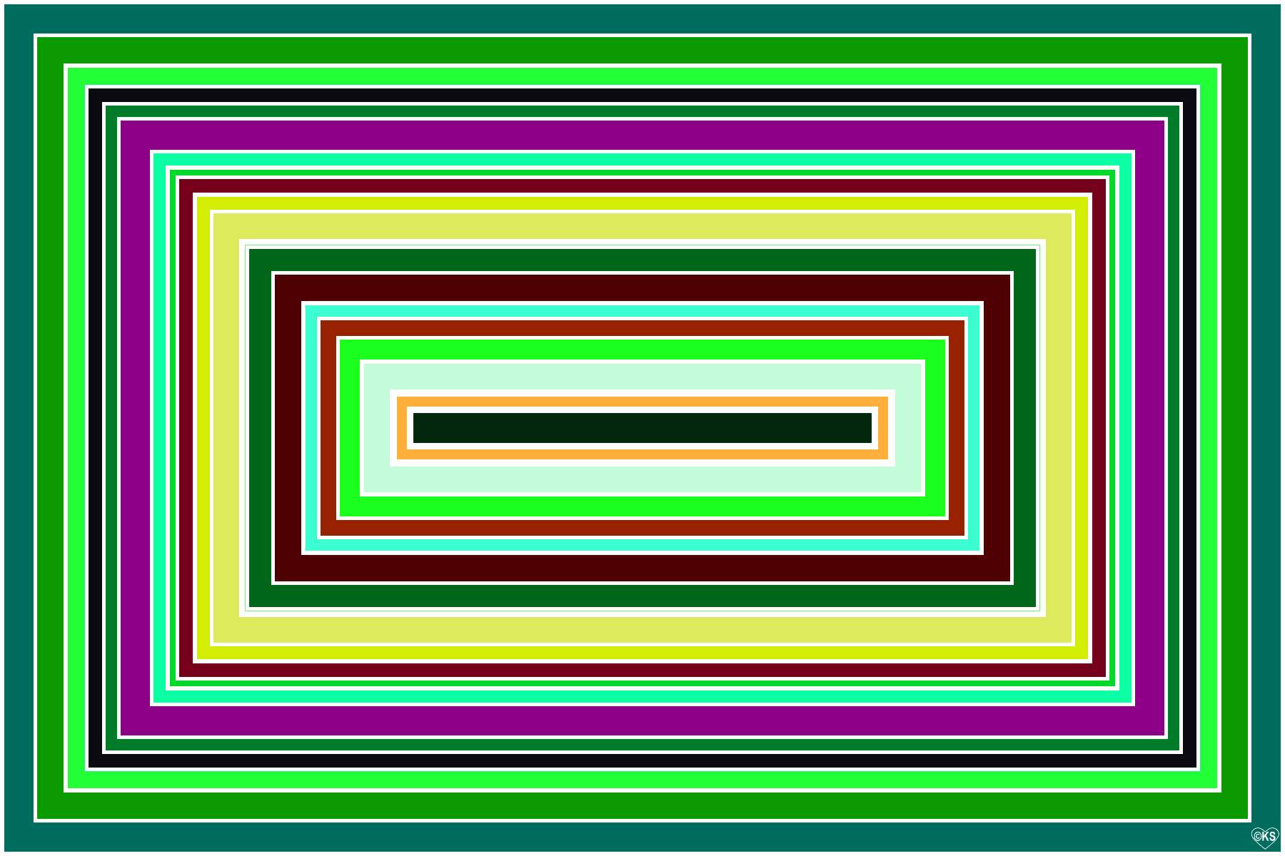 Solve Concentric Rectangles!! ~ H jigsaw puzzle online with 600 pieces