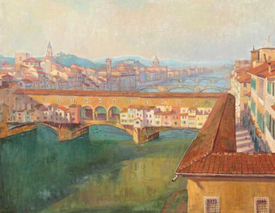 Solve Einar Wegener/Lili Elbe (Danish, 1882–1931), A View of the River ...