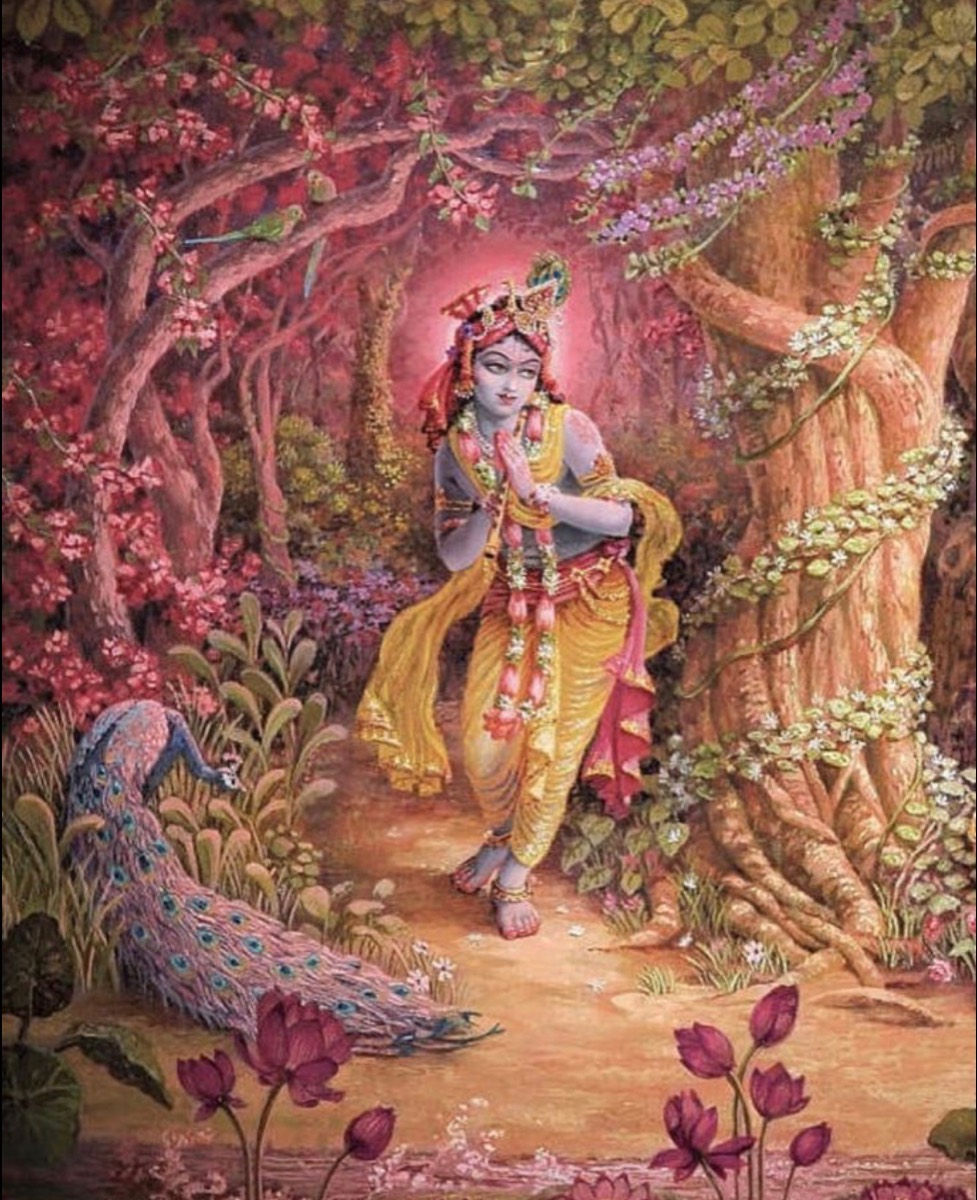 Solve Krishna jigsaw puzzle online with 180 pieces