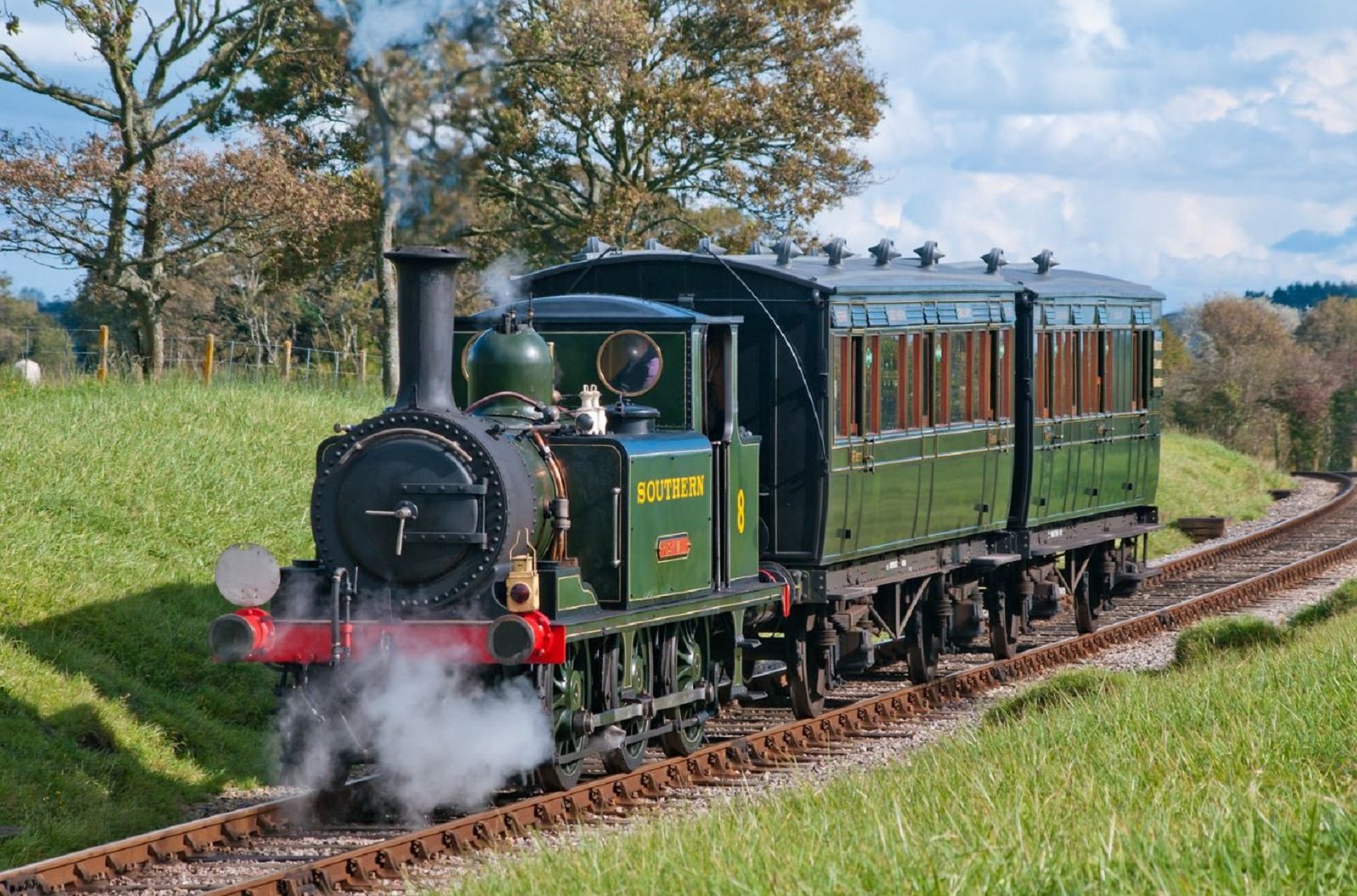 Solve I.O.W.R. A1X 'Terrier' Class 0-6-0T W8 Freshwater. jigsaw puzzle ...