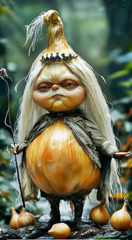 Jigsaw Puzzle | 120 pieces | mythical creatures of Vegetables | Jigidi