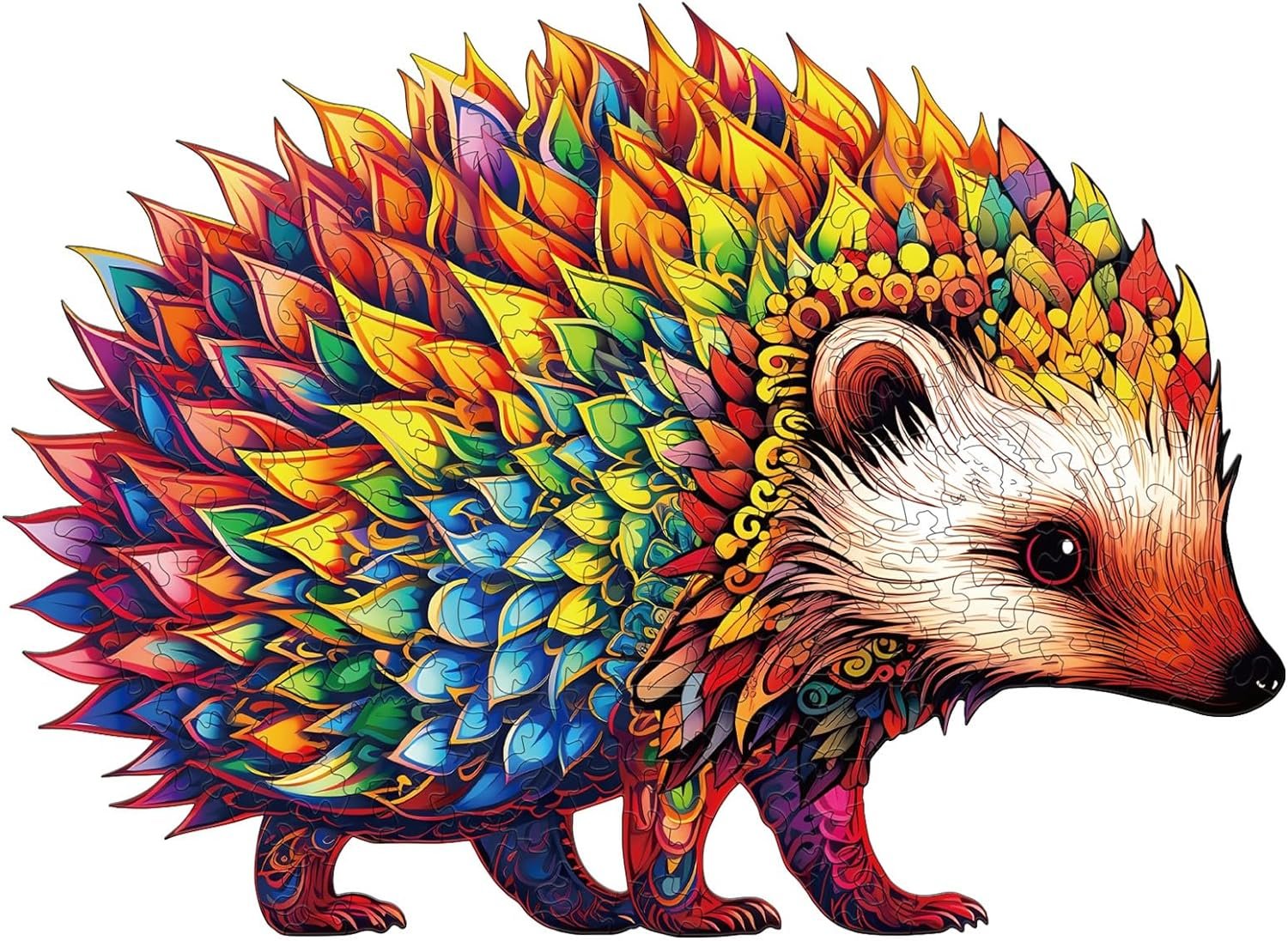Solve Hedgehog jigsaw puzzle online with 252 pieces
