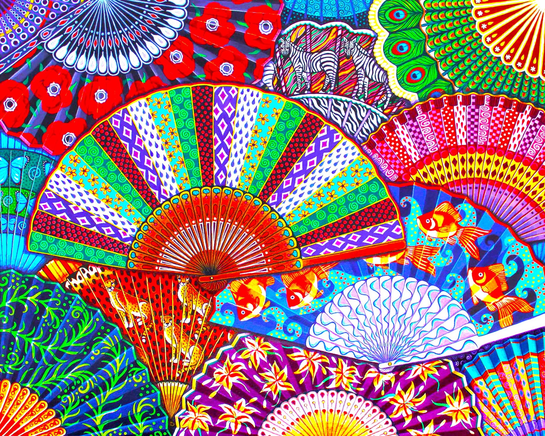 Solve Fans jigsaw puzzle online with 352 pieces