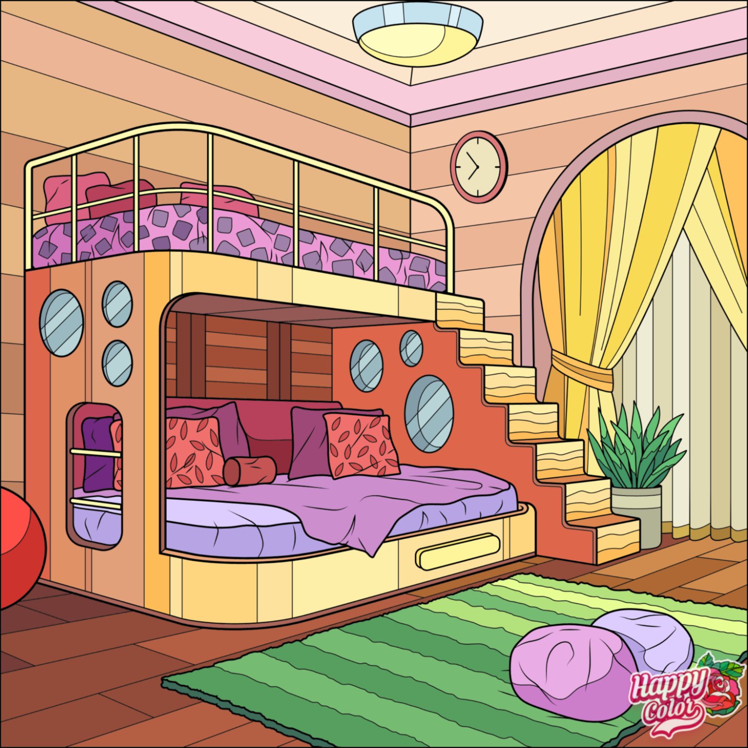 Solve Futuristic Bunk Bed jigsaw puzzle online with 289 pieces