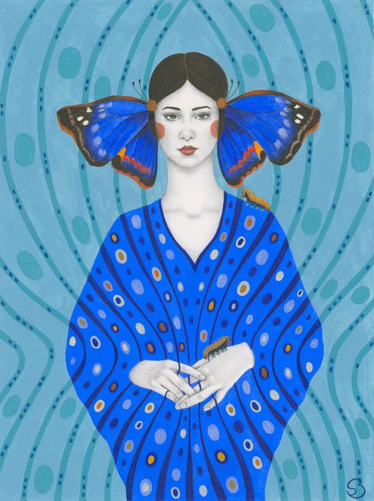 Solve Dizzying Patterns Envelop Imagined Characters in Portraits by ...