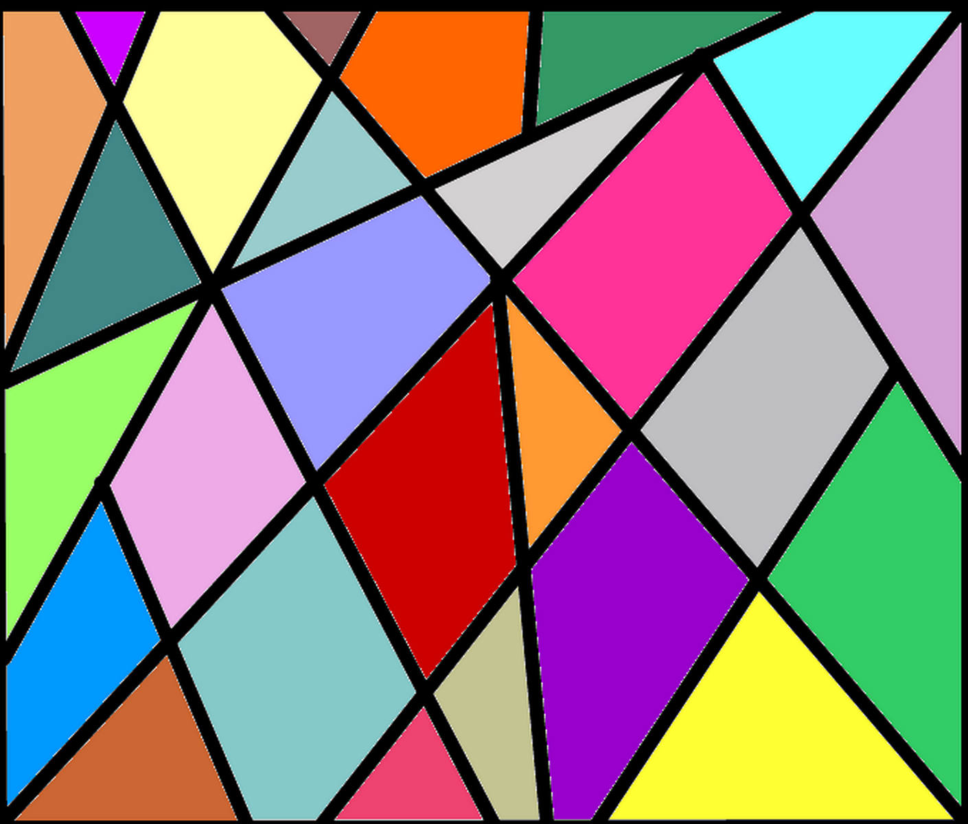 Solve 101617 Random Geometric jigsaw puzzle online with 480 pieces