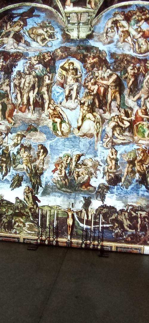 Solve THE LAST JUDGMENT jigsaw puzzle online with 50 pieces