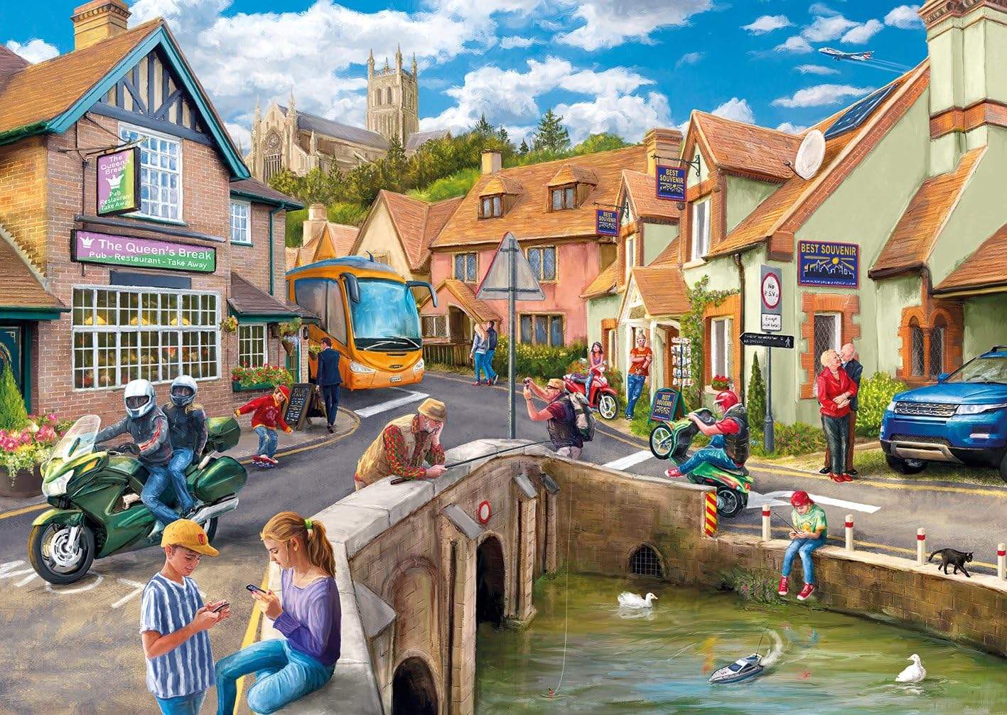 Jigsaw Puzzle | Then And Now | 204 pieces | Jigidi