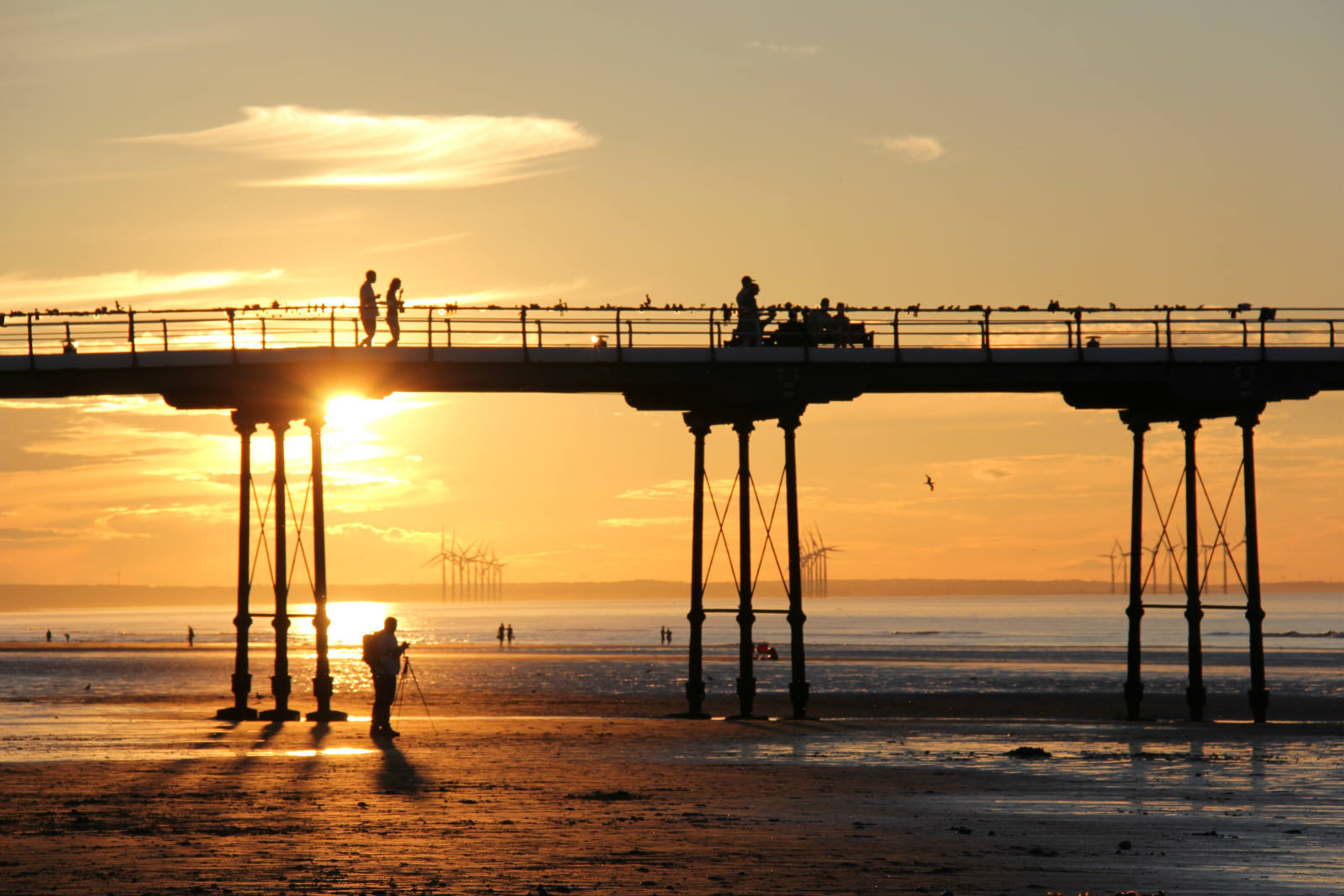 Solve Saltburn tees side jigsaw puzzle online with 294 pieces