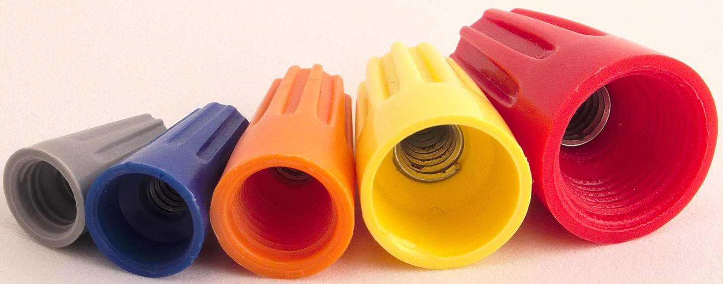 Jigsaw Puzzle | 119 pieces | p-Array_of_twist-on_wire_connectors_aka ...