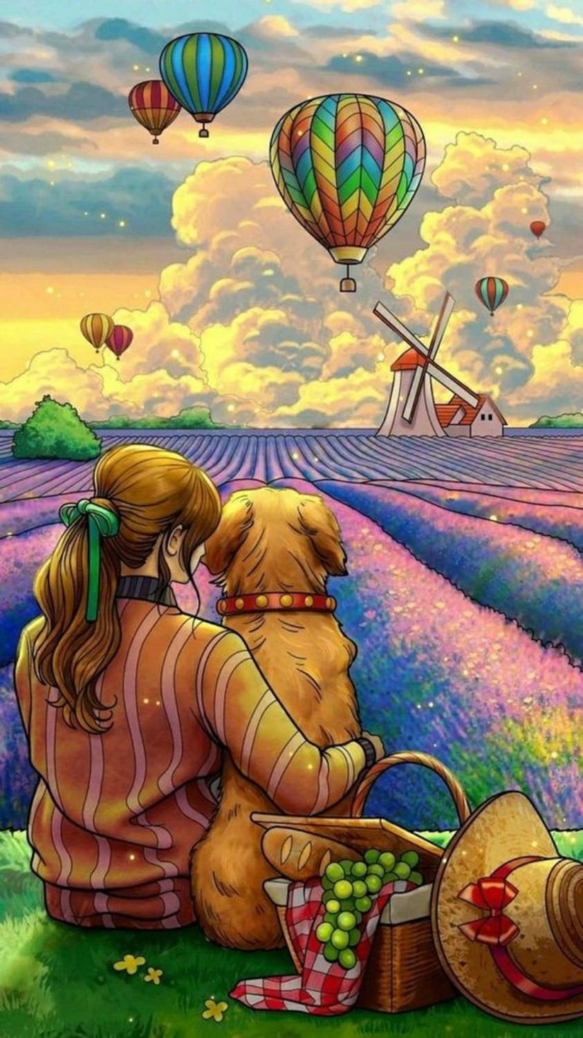 Solve Share with a Friend jigsaw puzzle online with 84 pieces