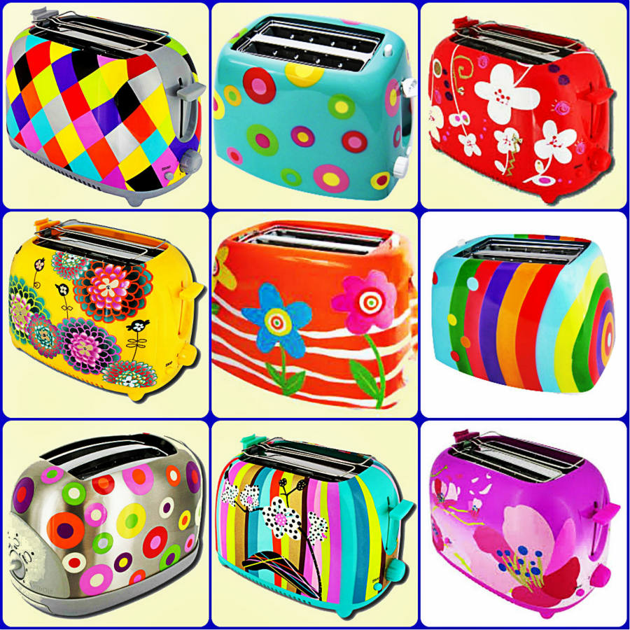 Solve Cool toasters jigsaw puzzle online with 81 pieces