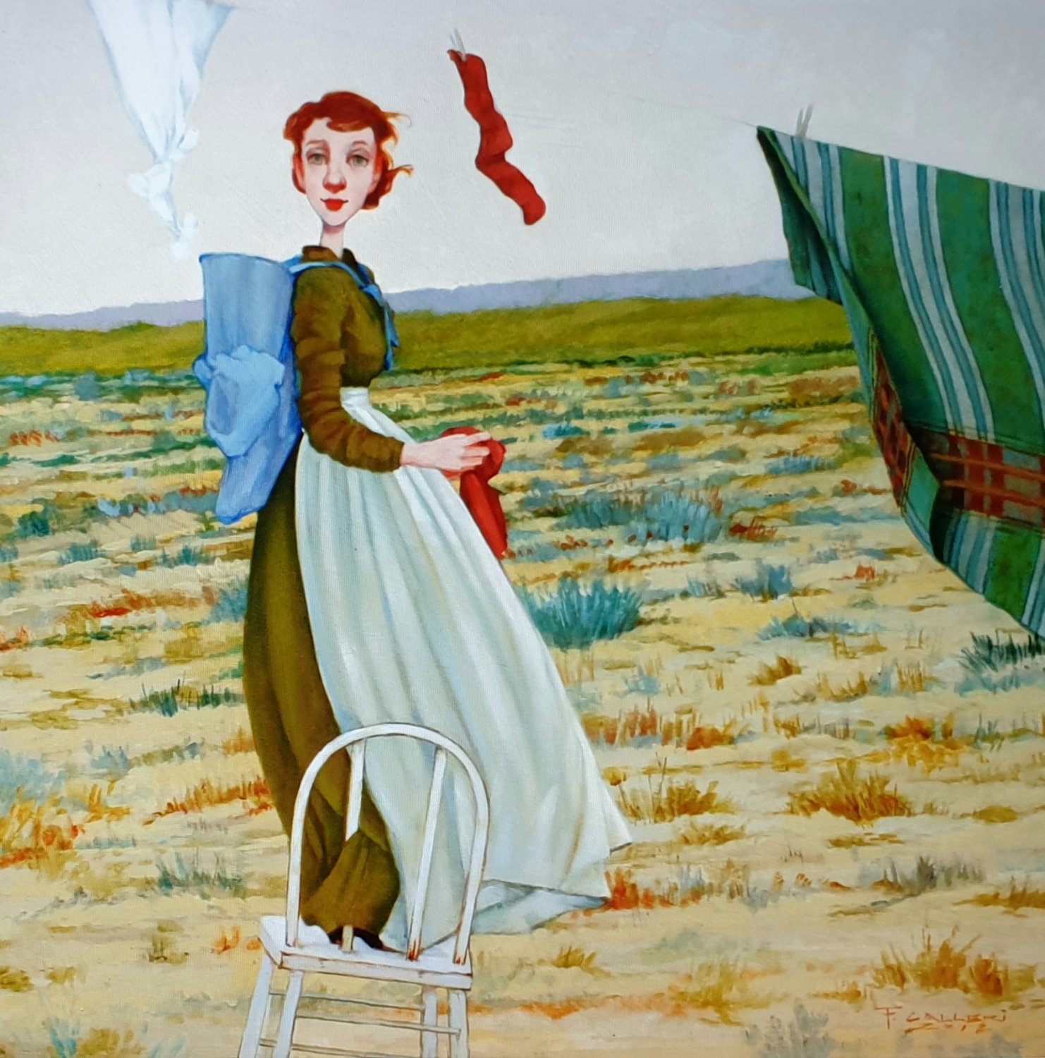 Solve A tornado on the horizon, where's Dorthy? jigsaw puzzle online ...