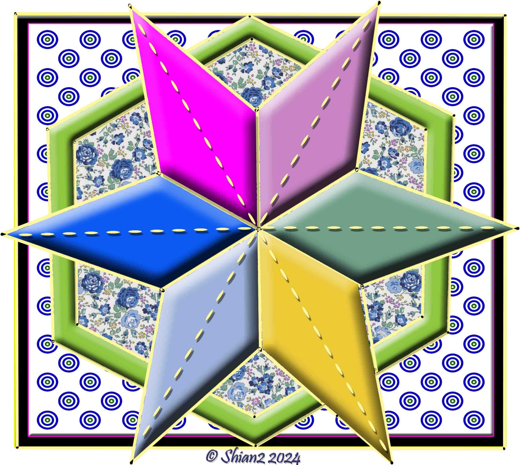 Solve Large Star jigsaw puzzle online with 132 pieces