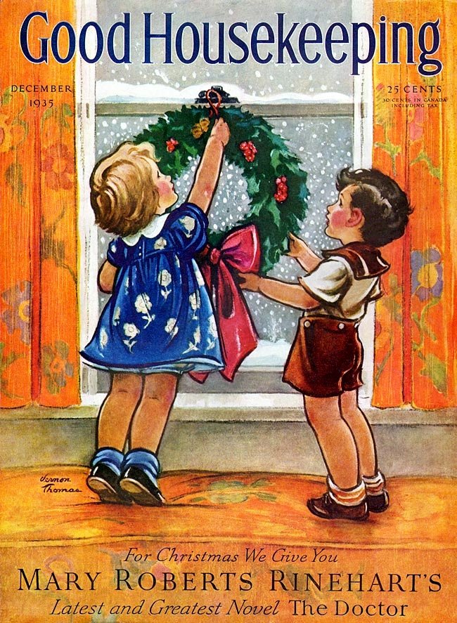 Solve Good Housekeeping December 1935. resize 12 to 154 pieces jigsaw ...