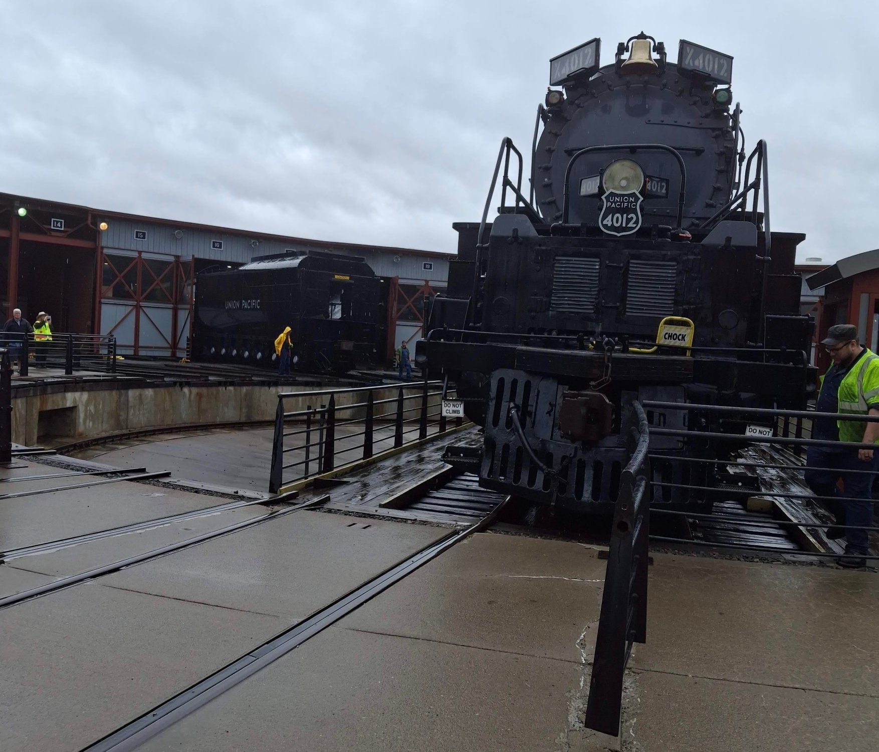 Solve Union Pacific 4012's tender waits its turn when the engine hogs ...