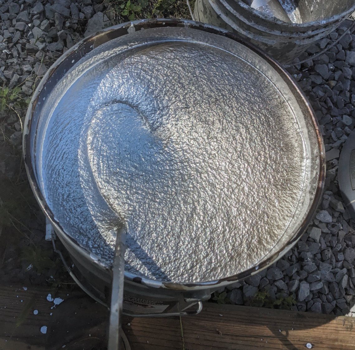 Solve Spinning up some custom aluminum fibered roof coating jigsaw ...