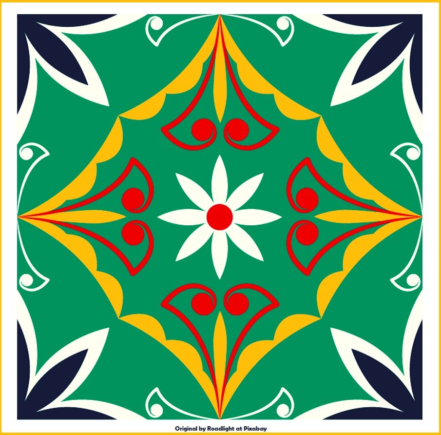 Solve Daisy square 🌼 jigsaw puzzle online with 81 pieces