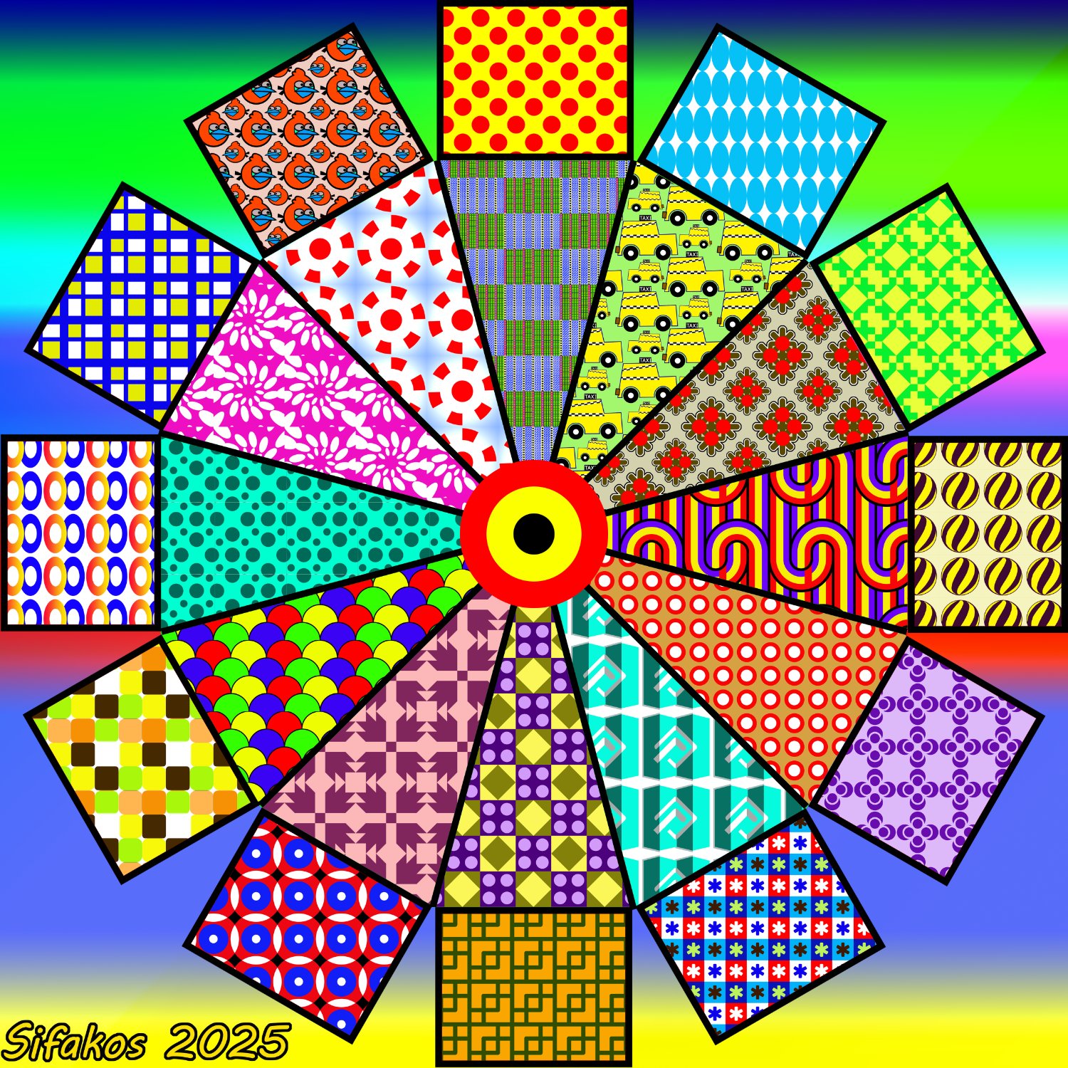 Solve Colours_1182 jigsaw puzzle online with 225 pieces