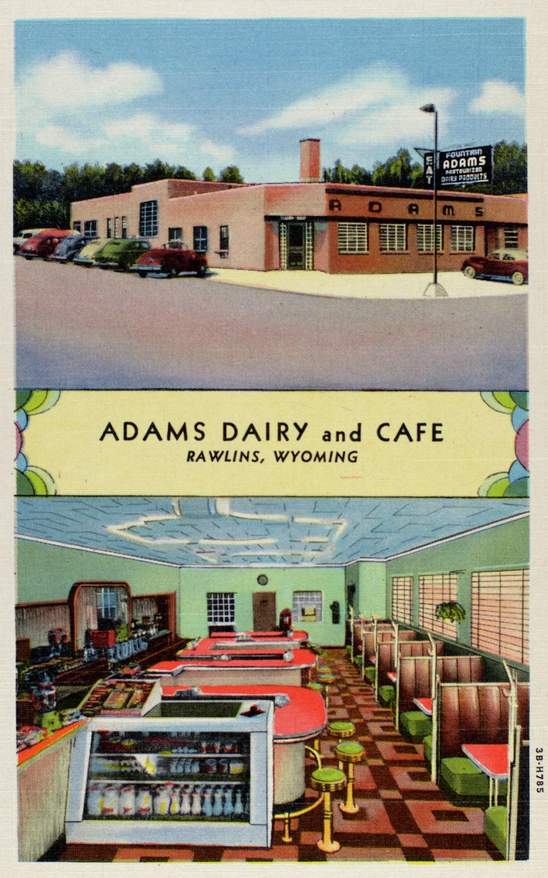 Solve Adams Dairy & Cafe jigsaw puzzle online with 135 pieces