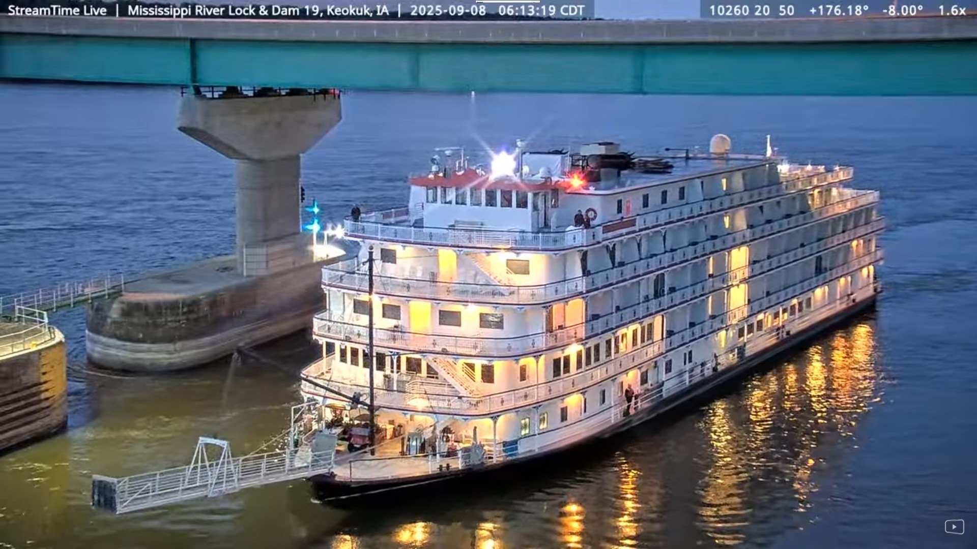 Puzzle | 170 pièces | American Heritage - Mississippi River Cruise Ship ...